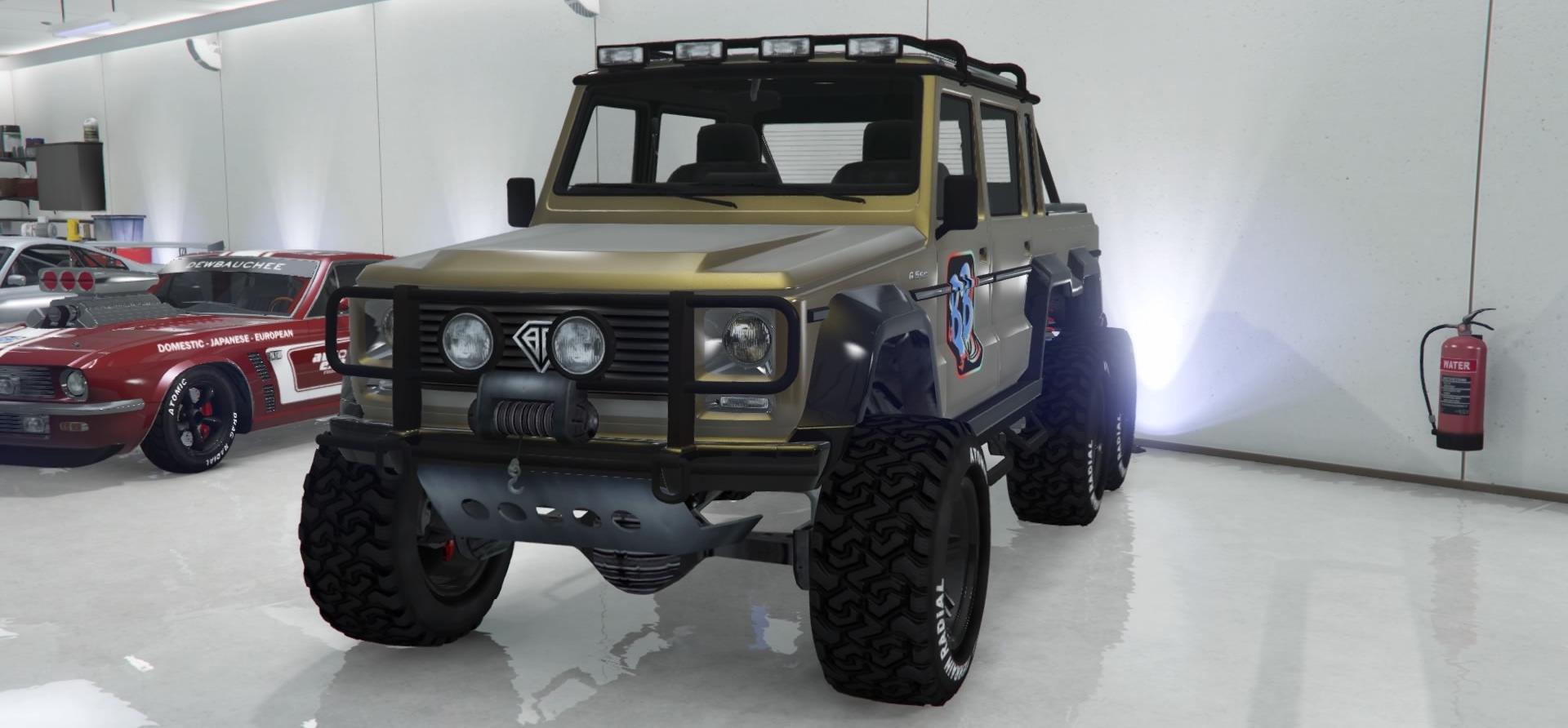 Benefactor Dubsta 6x6 | GTA 5 Online Vehicle Stats, Price, How To Get